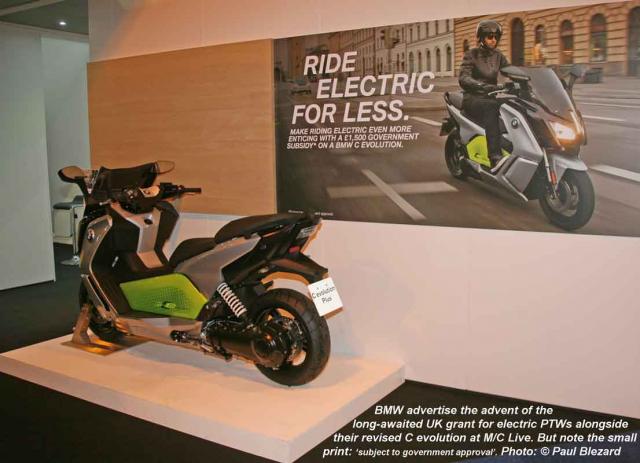 BMW C evo Promoted at 2016 UK show | FF Web