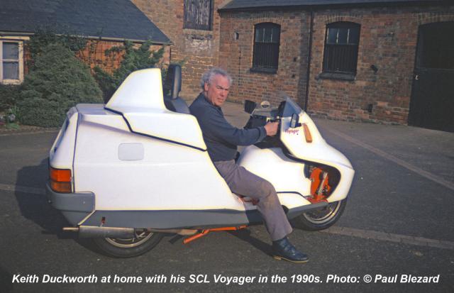 Keith Duckworth in his Voyager | FF Web
